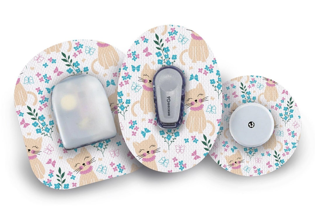 Cute Kitten Patch for Freestyle Libre, Dexcom G6, Omnipod, & Medtronic ...