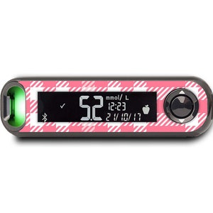 Pink Plaid Sticker for Diabetes Devices - Etsy