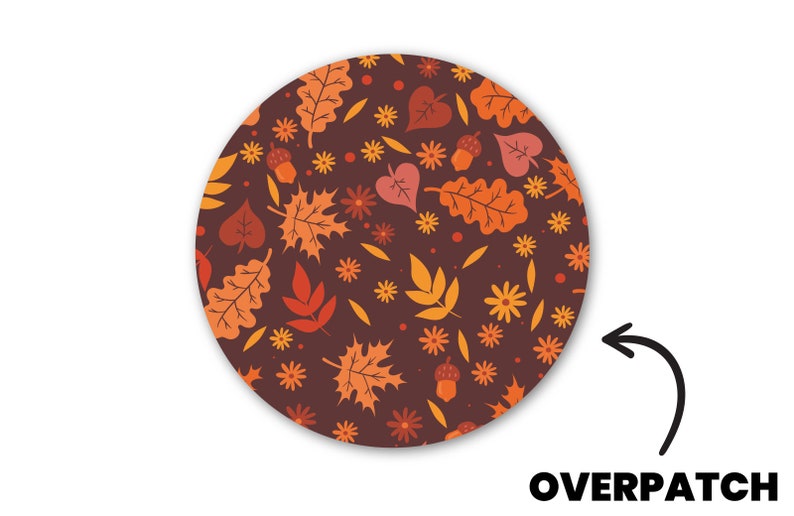 Autumn Leaves Patch for Freestyle Libre Dexcom G6 Omnipod & - Etsy