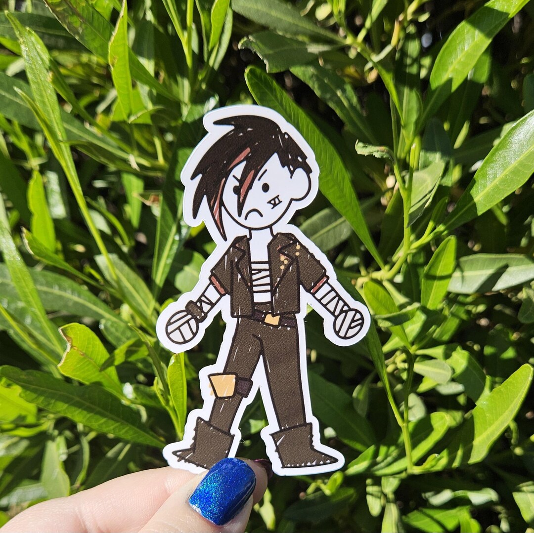 Emo Vi Scribble Sticker - Arcane - Etsy