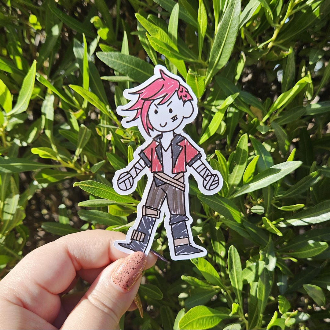 Vi Scribble Sticker - Arcane - Etsy