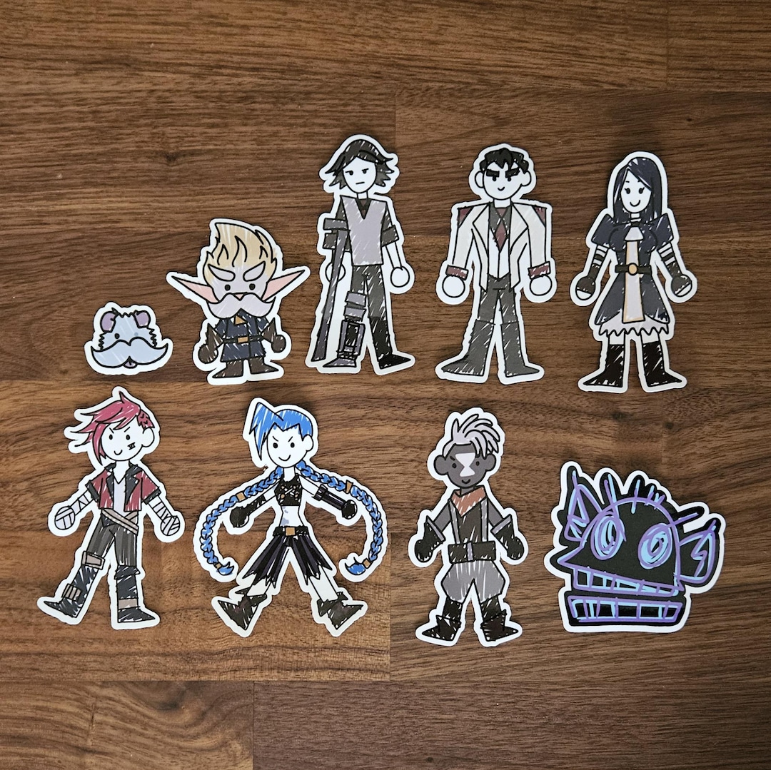 Get Jinxed Scribble Set - Arcane - Etsy