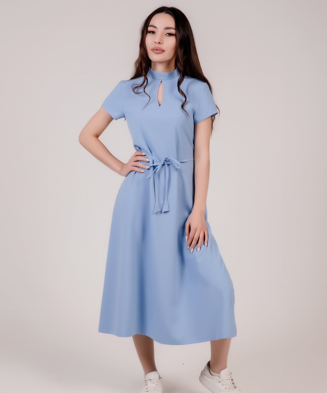 Keyhole Dress Sewing Pattern Printable PDF Sewing Pattern Tie Wrap ...