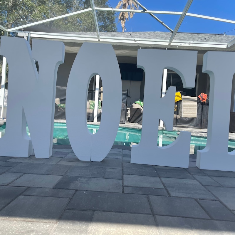 Giant Letters - Etsy