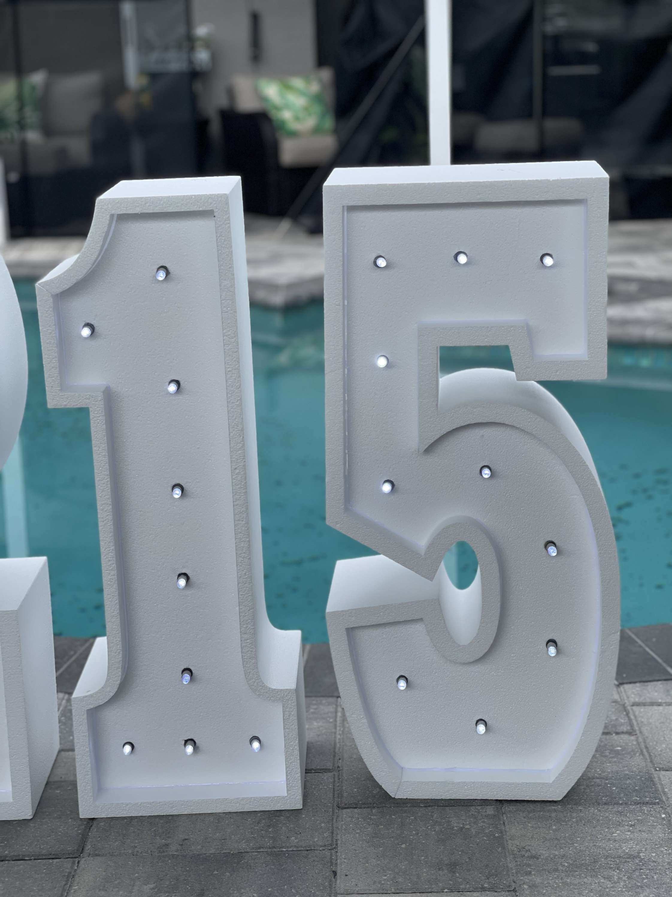 Marquee Light up Numbers - Etsy