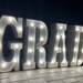 Grad Marquee Letters - Etsy
