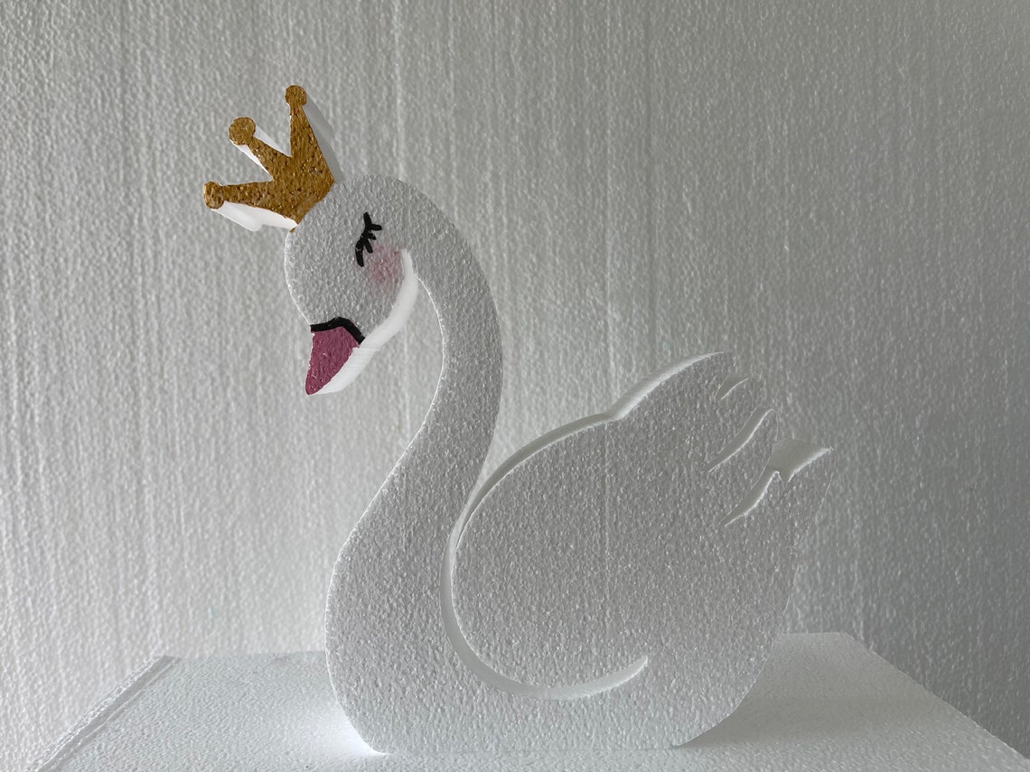 Swan Centerpieces - Etsy