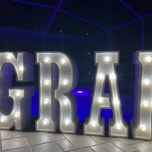 Grad Marquee Letters - Etsy