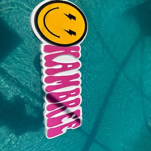 Custom Pool Signs, Logos, Pool Floating Names, Birthday, Company ...