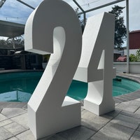 Giant Styrofoam Letters | Custom 3D Foam Names, Events - Etsy