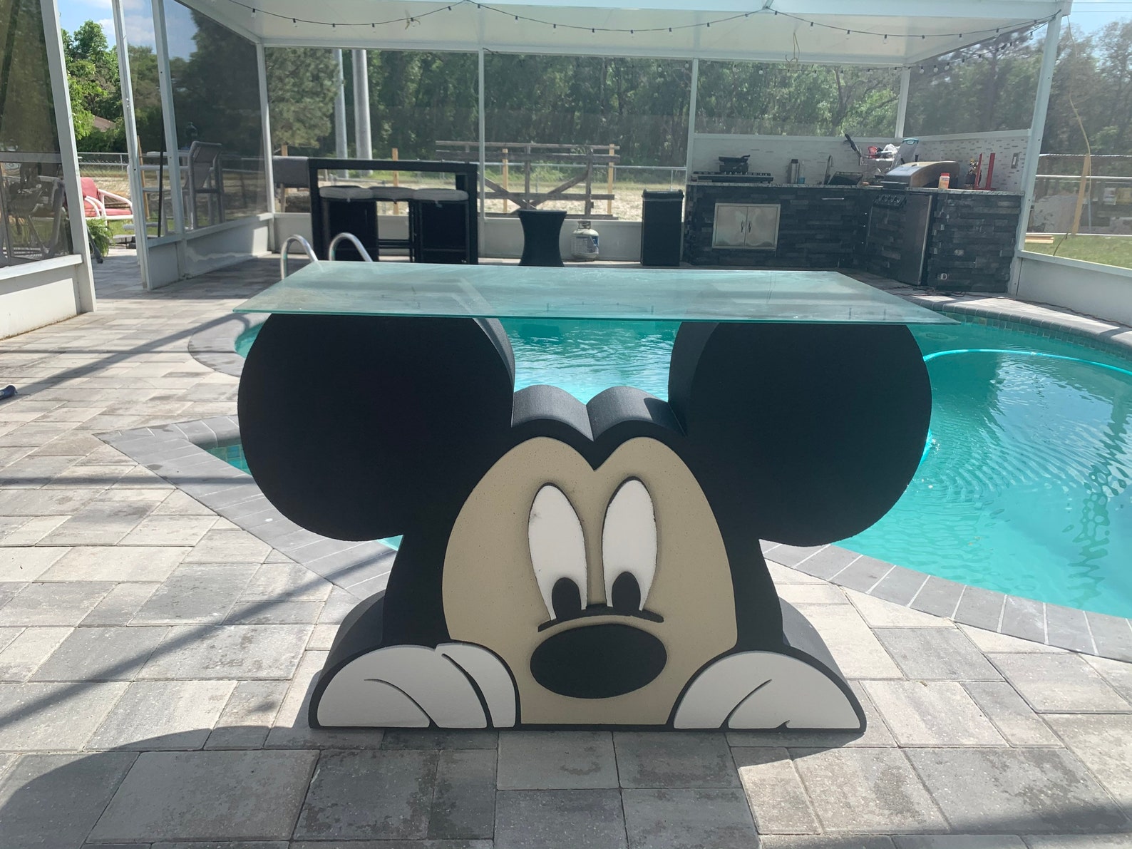 Mickey Mouse table base | Etsy