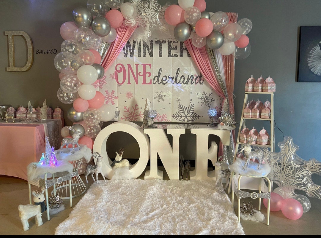 ONE Table Base | Birthdays Letters Stand up Props | Party Decoration ...