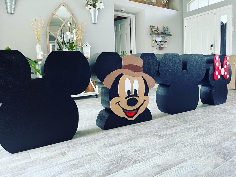 Mickey Mouse Table Base - Etsy