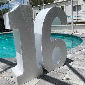 Giant Numbers - Etsy