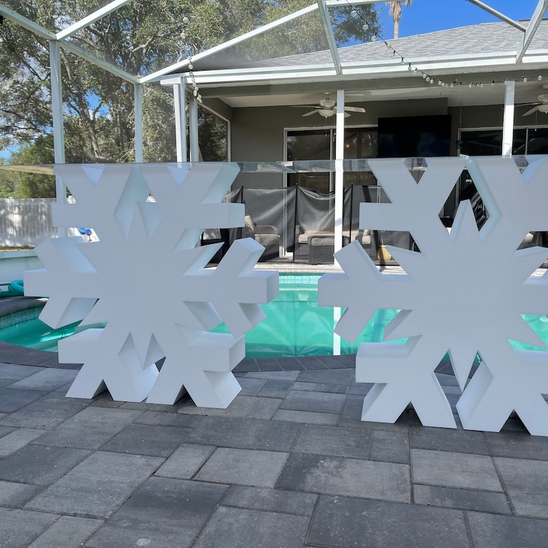 Snowflake Garland - Etsy