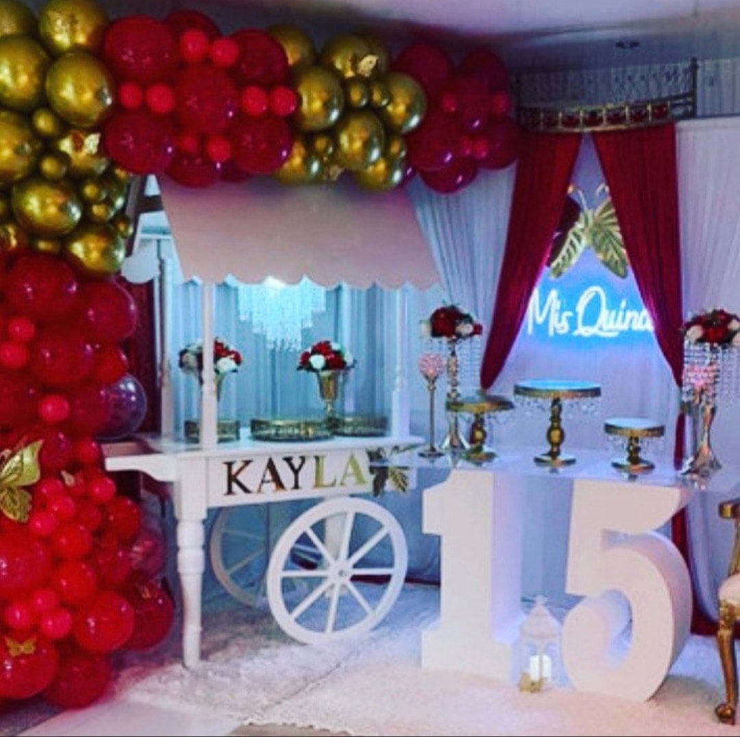 Huge Number 15 - Quince -birthday - Table Base Numbers- Birthday - Etsy