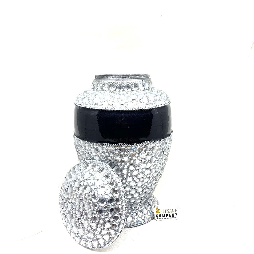 Marvelous Mosaic Glass Cremation Urn for Human Ash - Urn - Memorial Urn ...