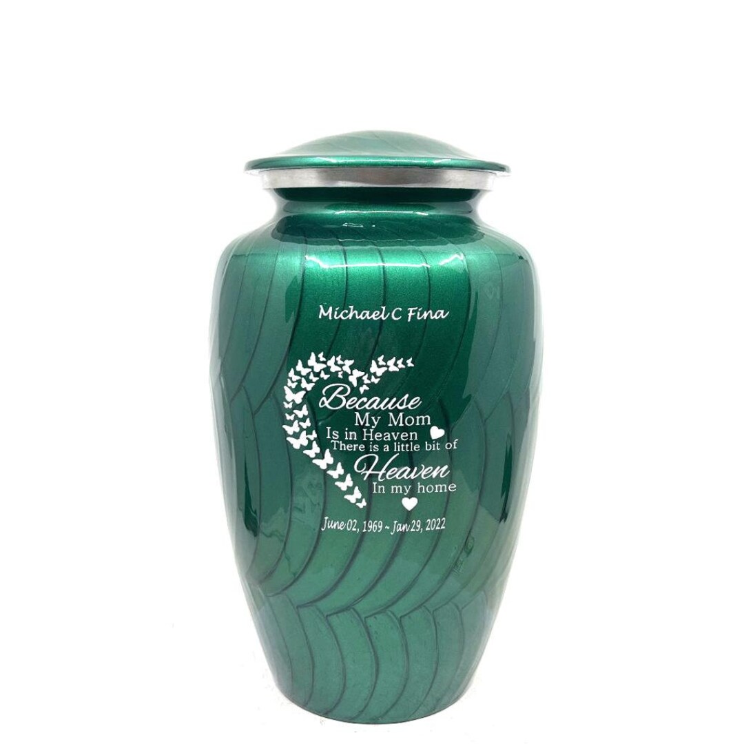 Green Cremation Urns for Adult Ashes - Urns for Human Ashes - Urns for ...