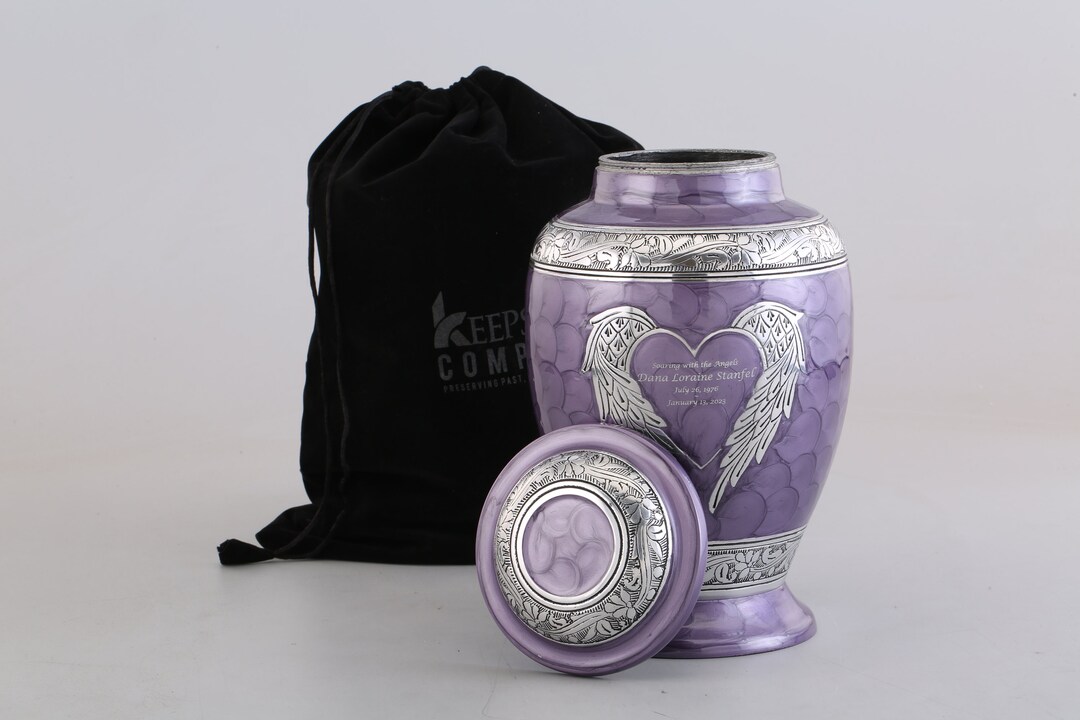 Purple Urns for Ashes Adult Male - Urn - Urns for Human Ashes ...