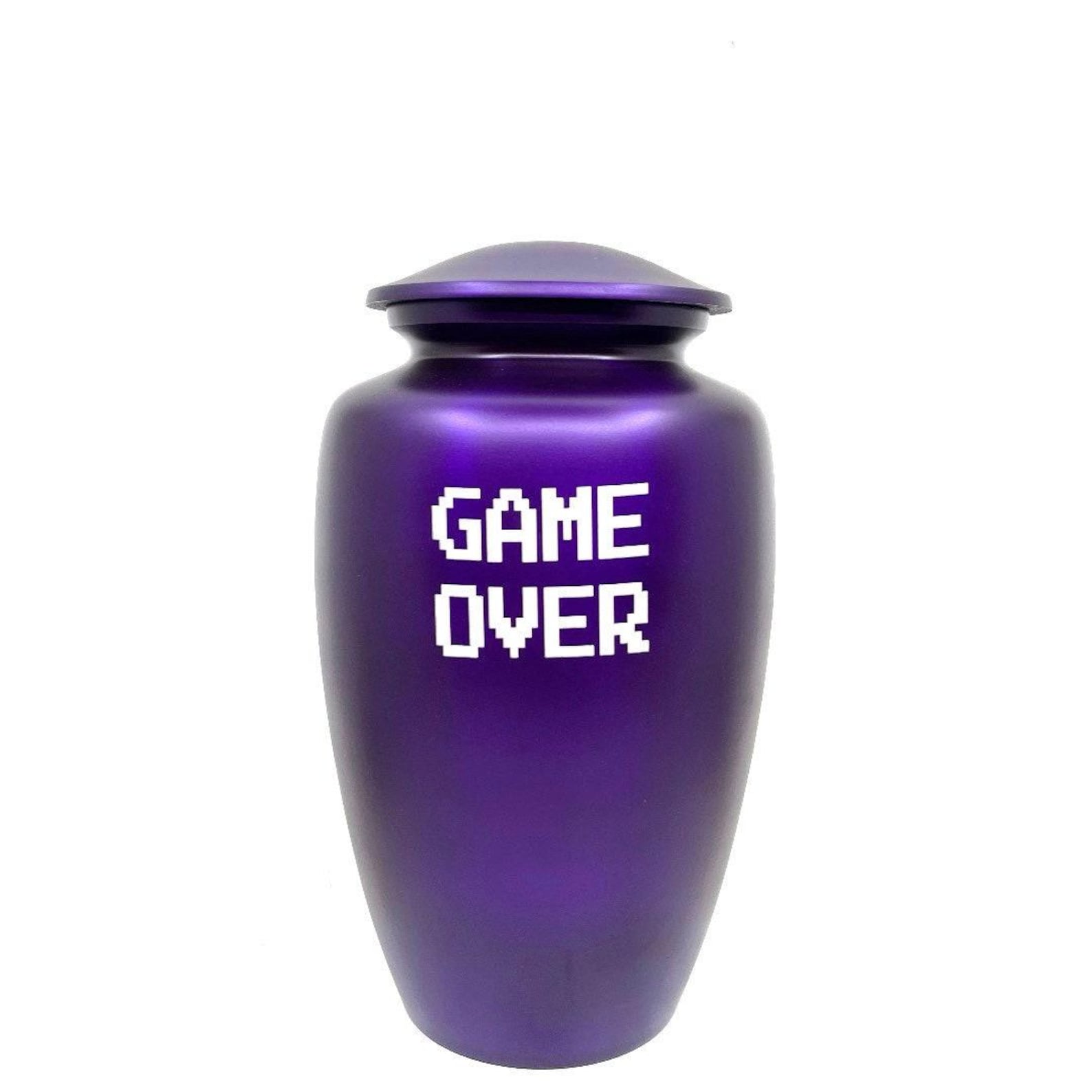 Game Over Cremation Urn for Ashes – Decorative Funeral Urn, Adult Size ...
