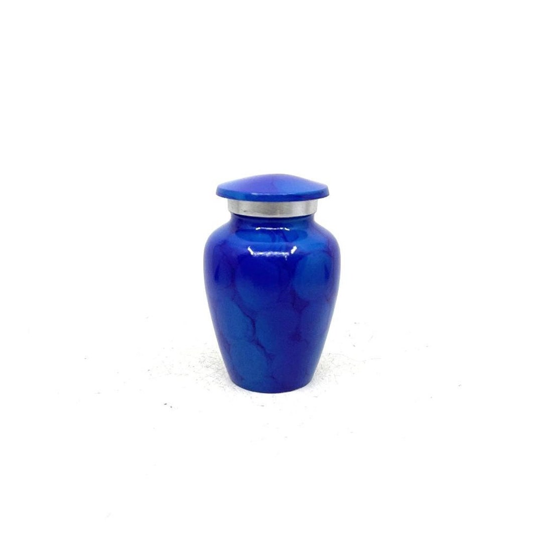 Blue Black Small Urns for Human Ashes - Mini Urns for Human Ashes ...