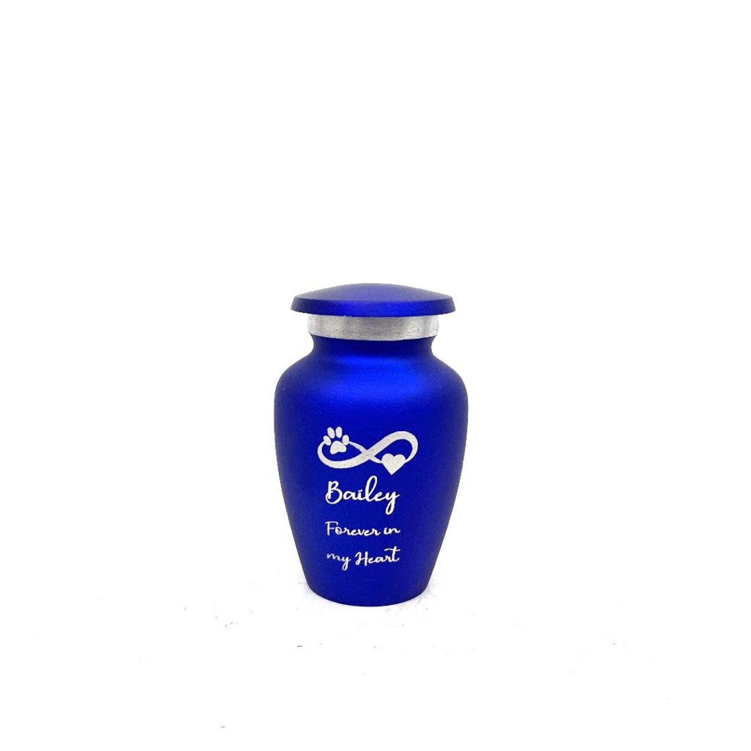 Blue Pet Urn - Pet Urns - Pet Urns for Dogs Ashes - Dog Urn - Dog Urns ...