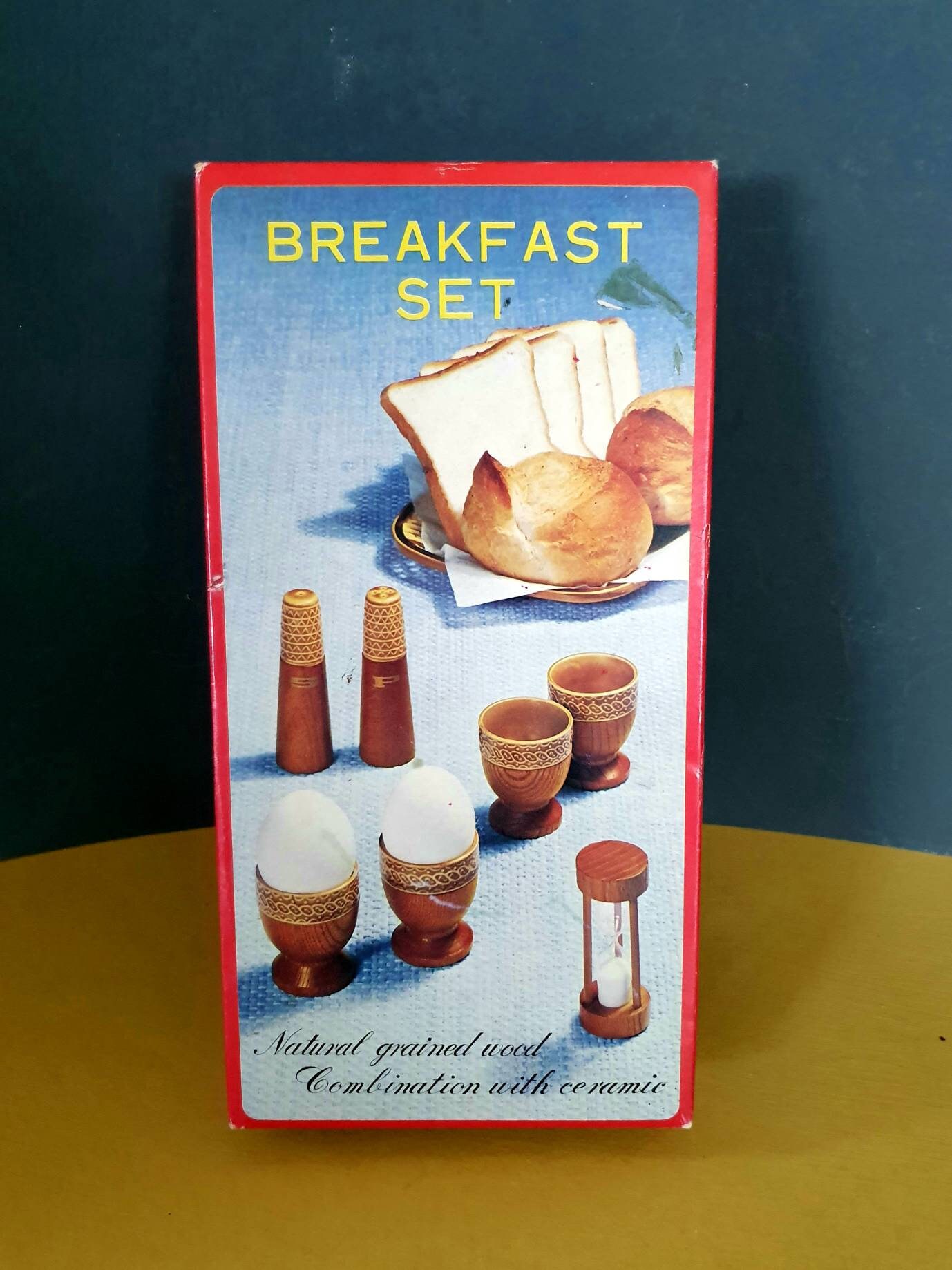 A Rare Vintage Breakfast Set Salt and Pepper Condiments Egg - Etsy UK