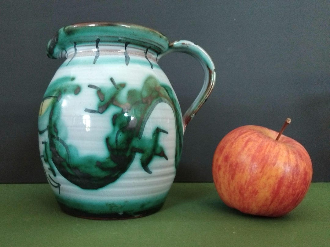 A Gorgeous Tintagel Pottery Dragon Jug, With Enchanting Dragon Design ...