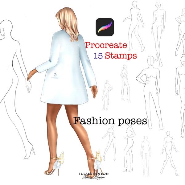 Drawing Poses Female - Etsy