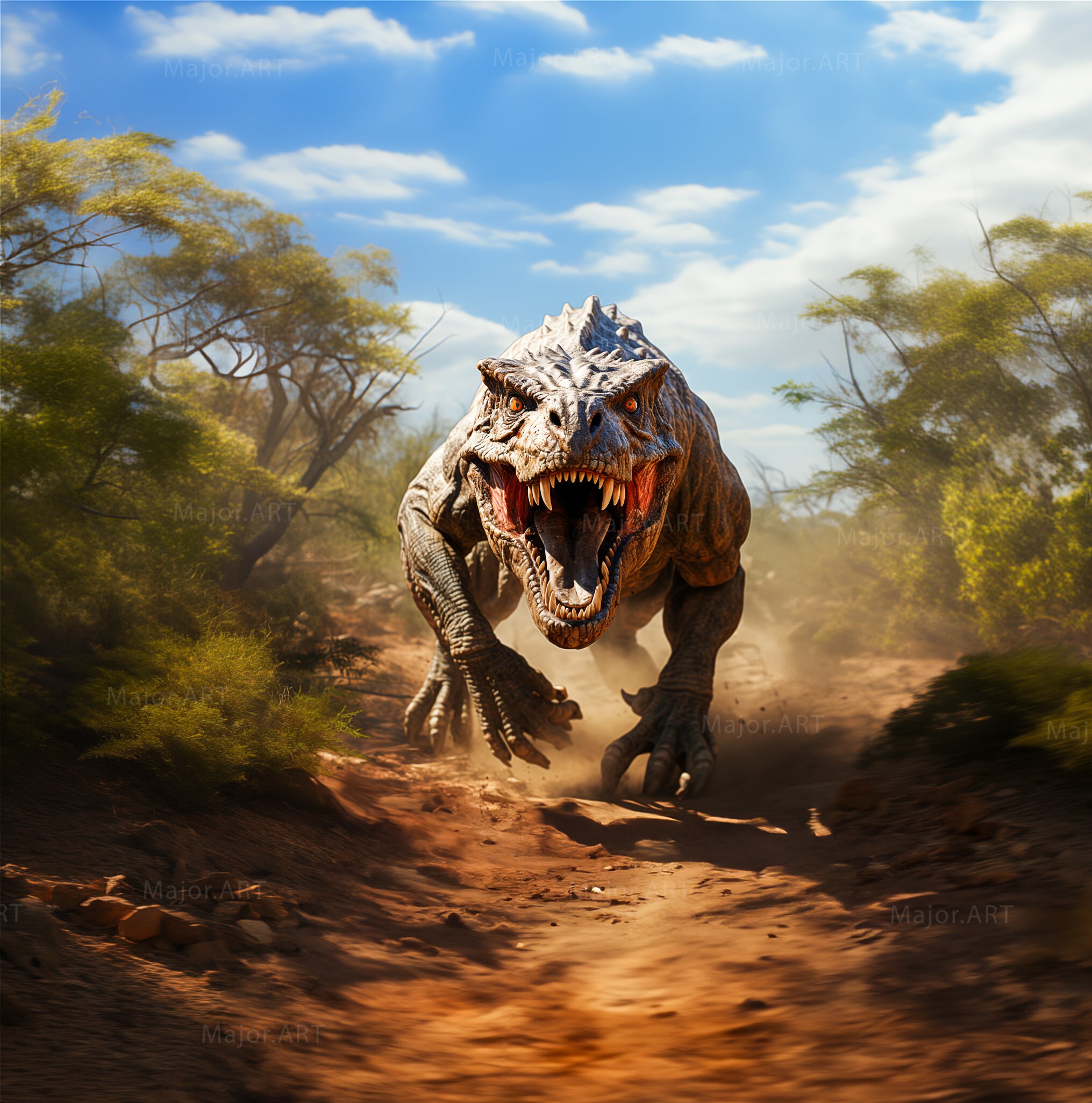 Dinosaur Digital Backdrop, Dino Photo Background, Photoshop Backdrop ...