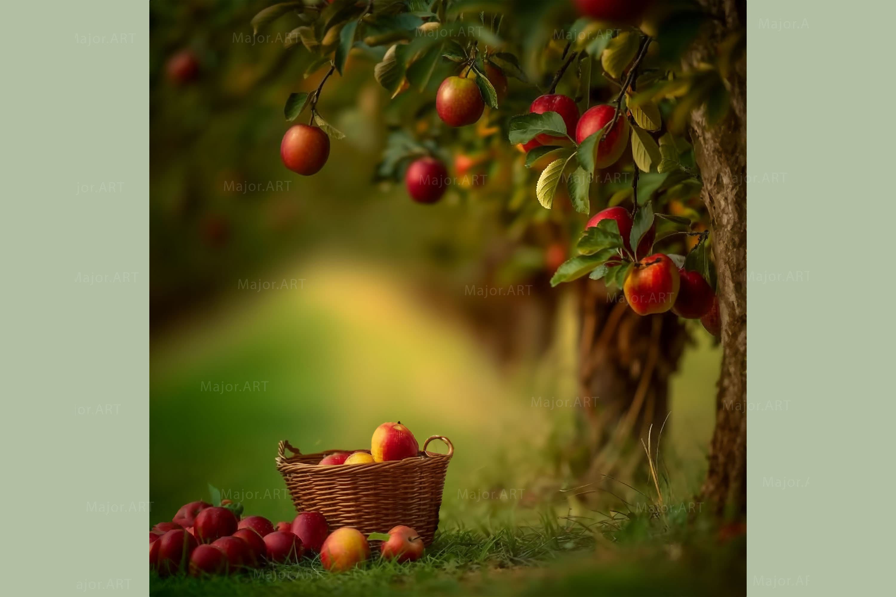 Apple Digital Backdrop, Photo Background, Photoshop Backdrop, Digital ...