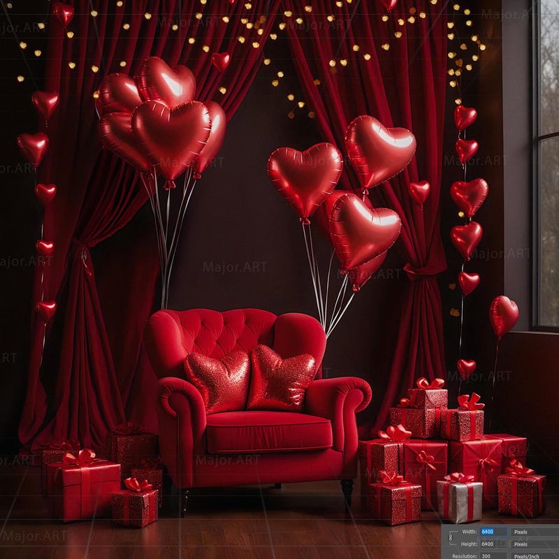 Valentines Backdrop - Etsy
