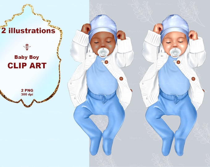 It's a Boy Clipart, Baby Boy Clipart, Baby Clipart, Baby Shower Clipart ...