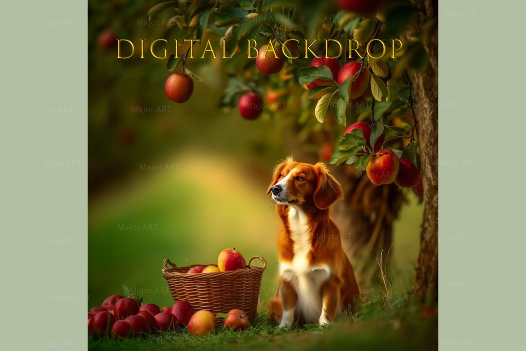 Apple Digital Backdrop, Photo Background, Photoshop Backdrop, Digital ...