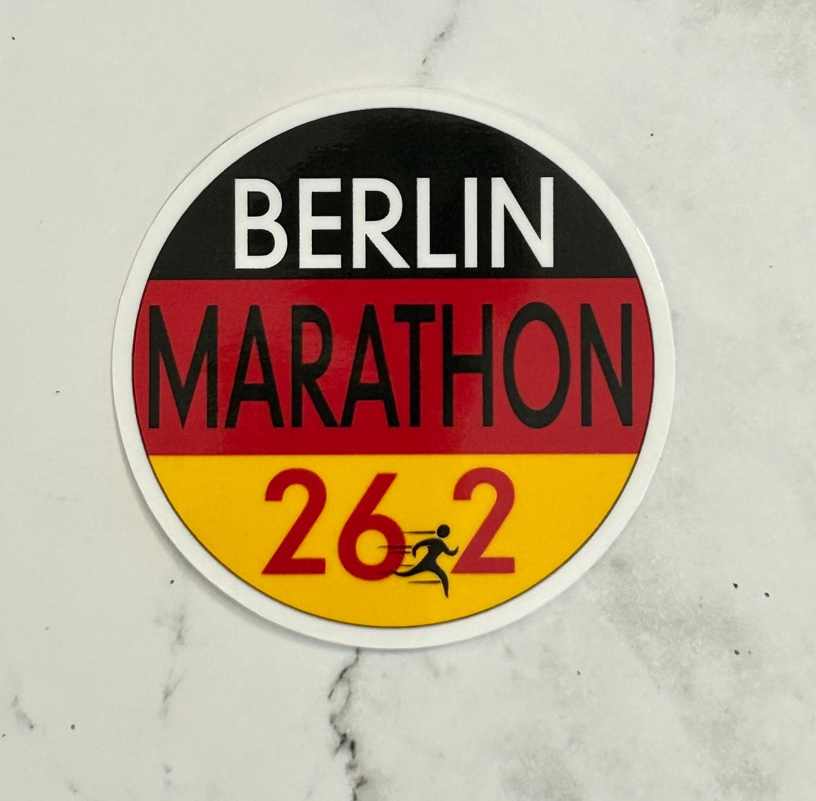 Berlin Marathon Sticker, Running Sticker, Waterproof Marathon Sticker ...