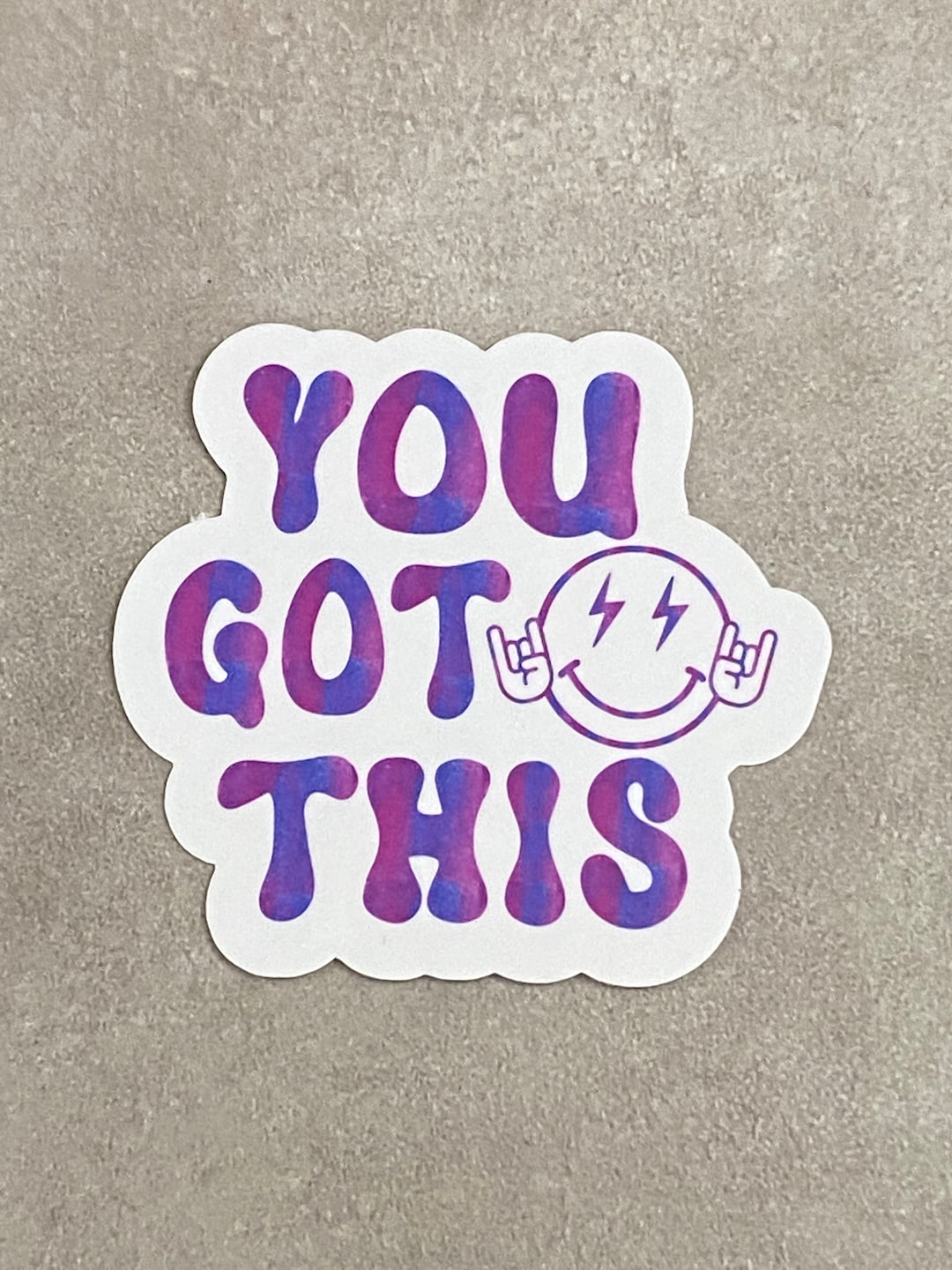 You Got This Sticker, Waterproof Sticker, Motivational Sticker, Gift ...