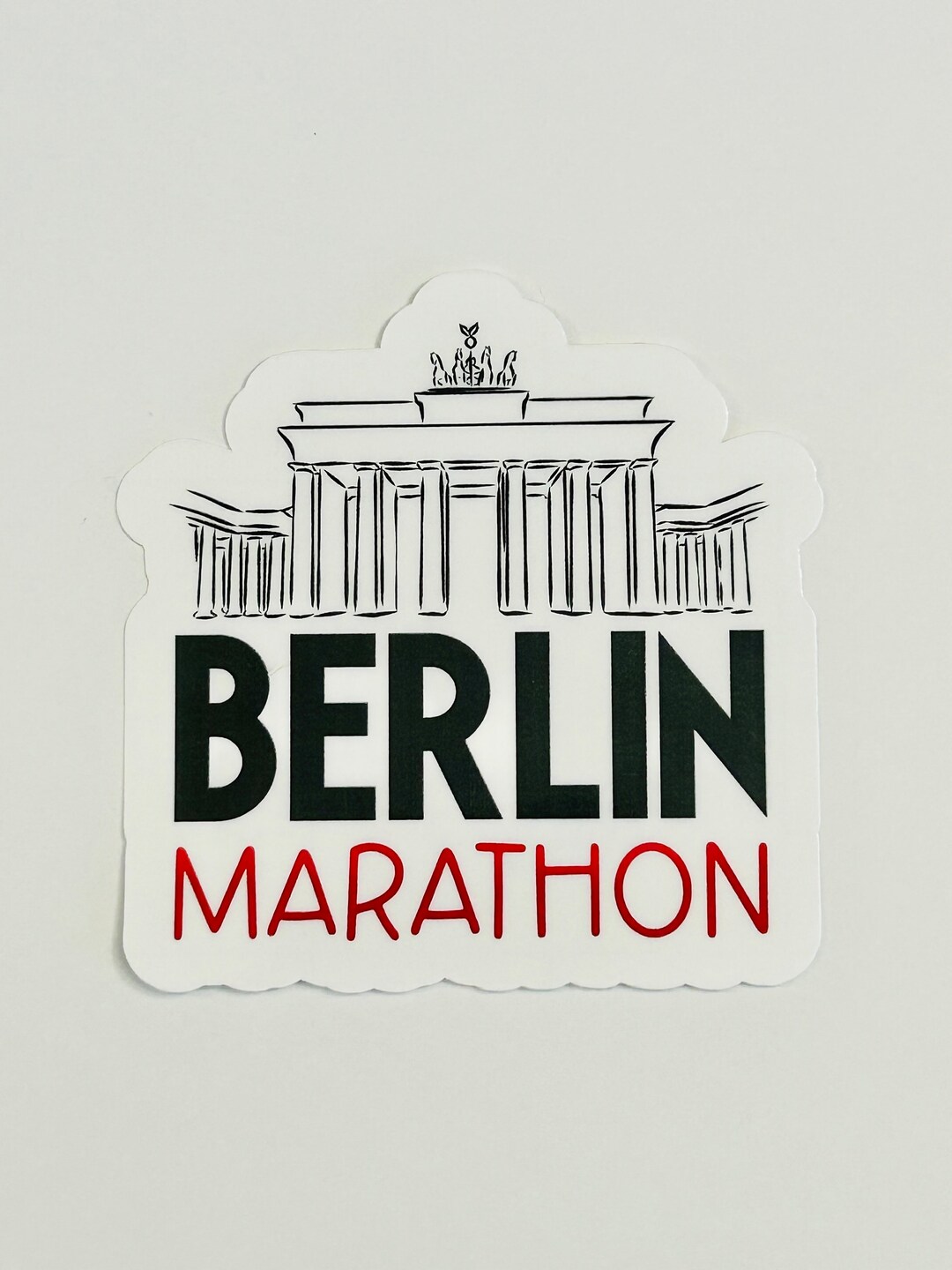 Berlin Marathon Sticker, Running Sticker, Waterproof Marathon Sticker ...