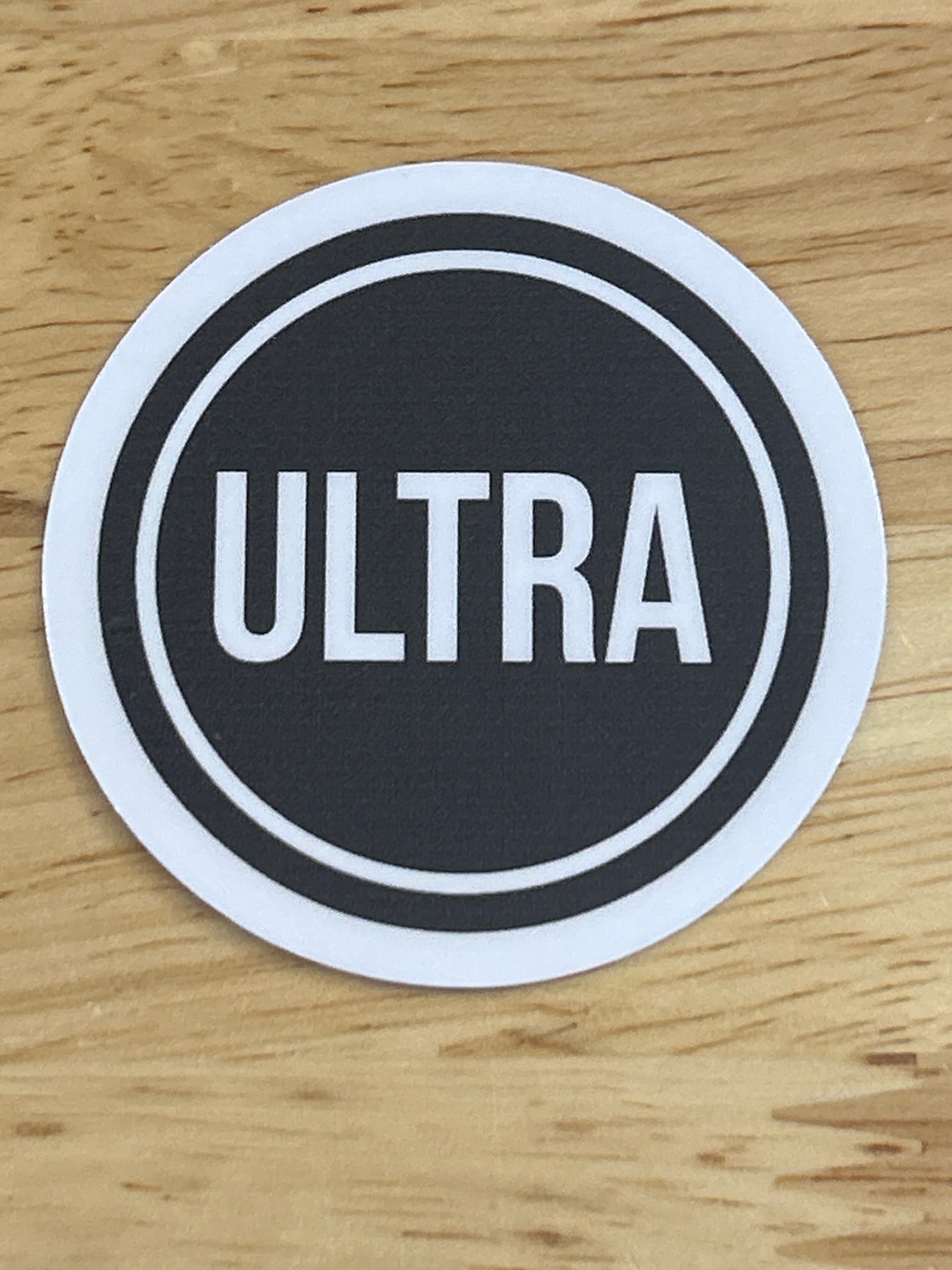 Ultra Runner Sticker, Waterproof Sticker, Endurance Running Sticker ...