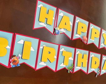 Toy Story Character Pennant Banner - Etsy