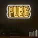 Pubg LED Neon Sign - Gamer Room Decor, Gaming Neon Light, Video Game ...