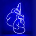 Boxing Gloves Neon Sign - Boxing Decor, Neon Sign Bedroom, Neon Signs ...