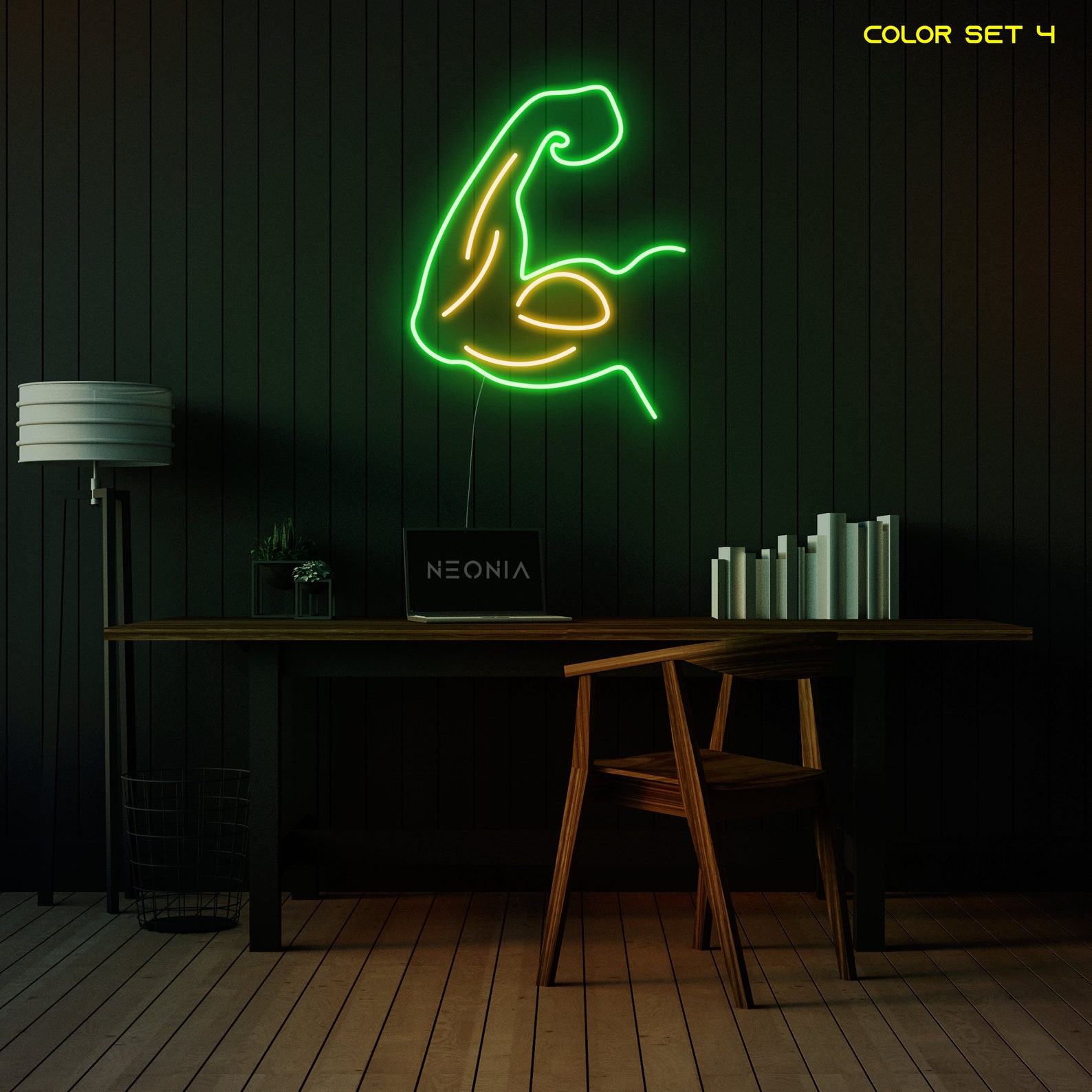 Muscle Neon Sign Muscle Neon Lights Neon Sign for Gym LED | Etsy