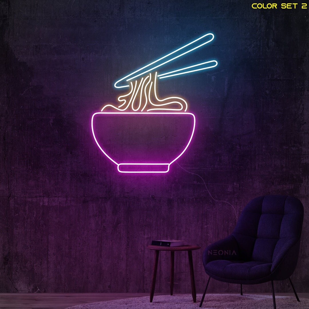 Ramen Neon Sign Food Led Sign, Neon Light Sign, Led Light Sign, LED ...