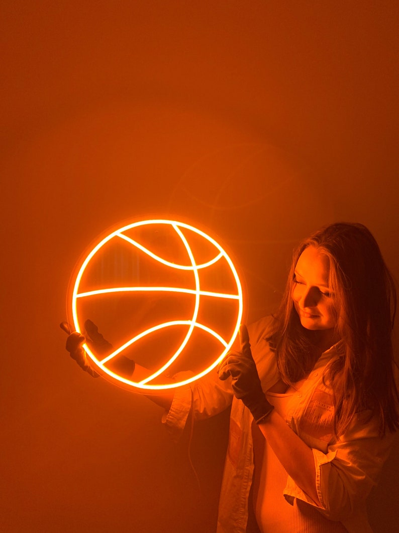Basketball Neon Sign Basketball Decor Neon Sign Bedroom - Etsy