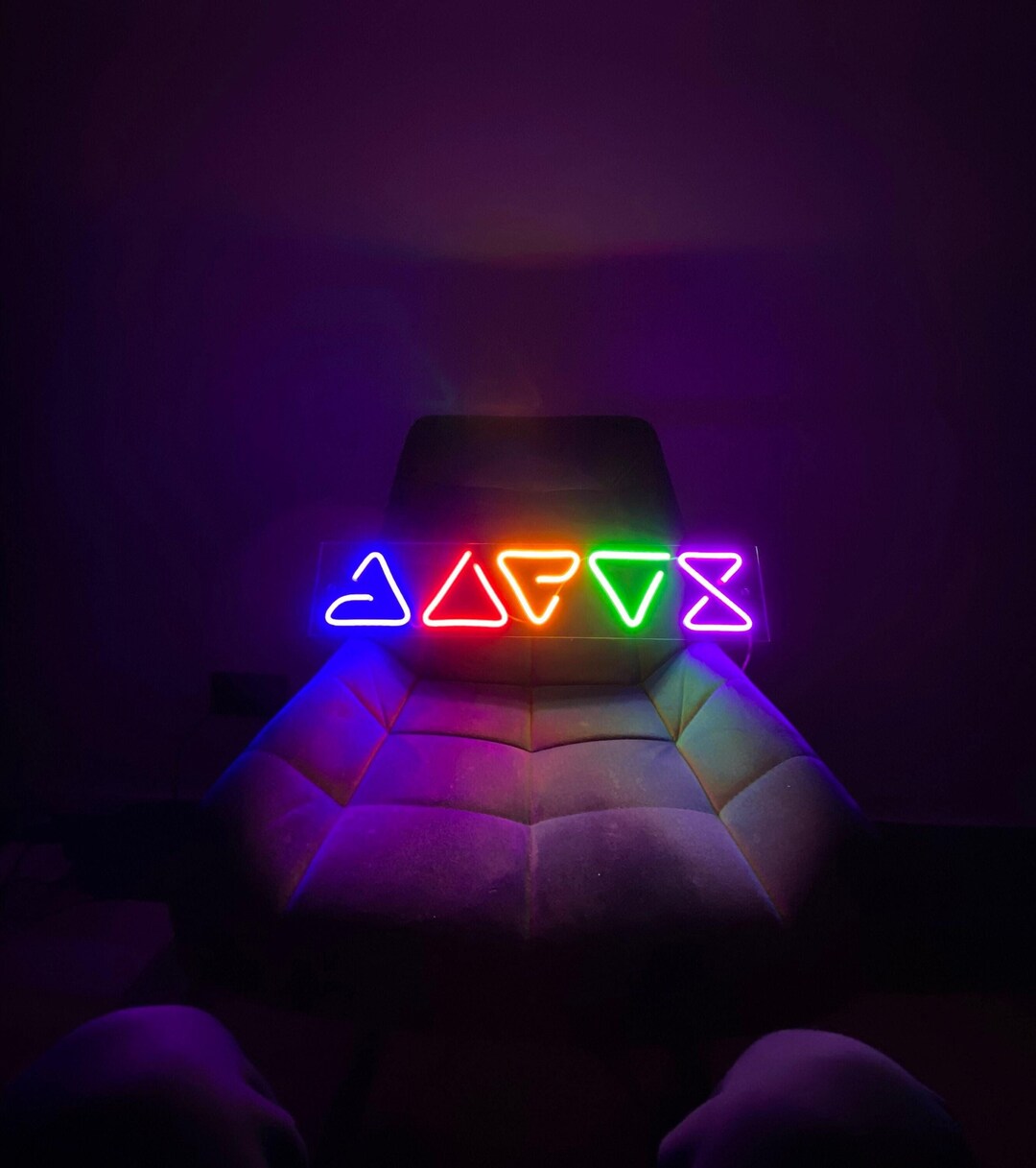 Action RPG LED Neon Sign - Gamer Room Decor, Neon Light for Video Game ...