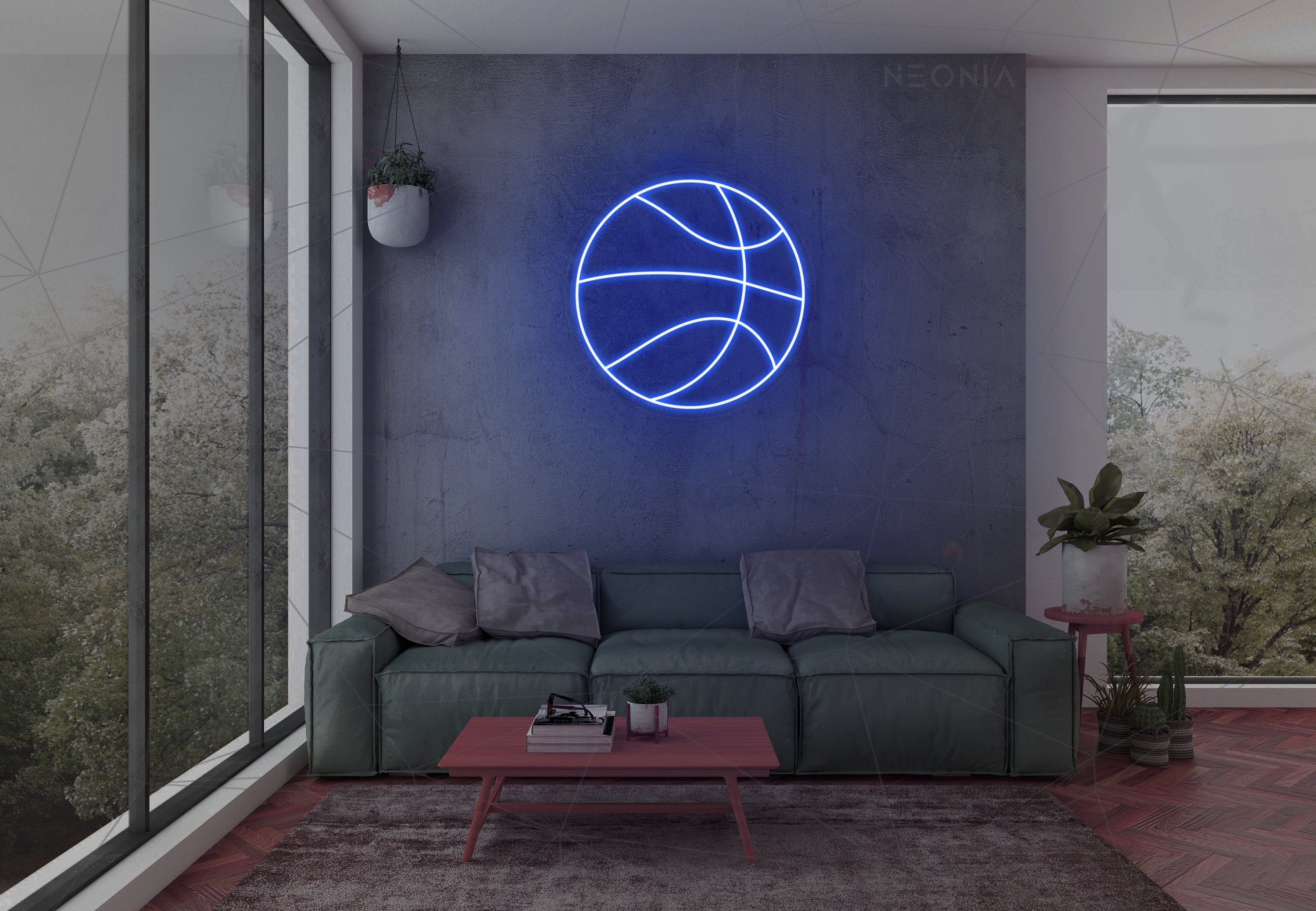 Basketball Neon Sign Basketball Decor Neon Sign Bedroom | Etsy