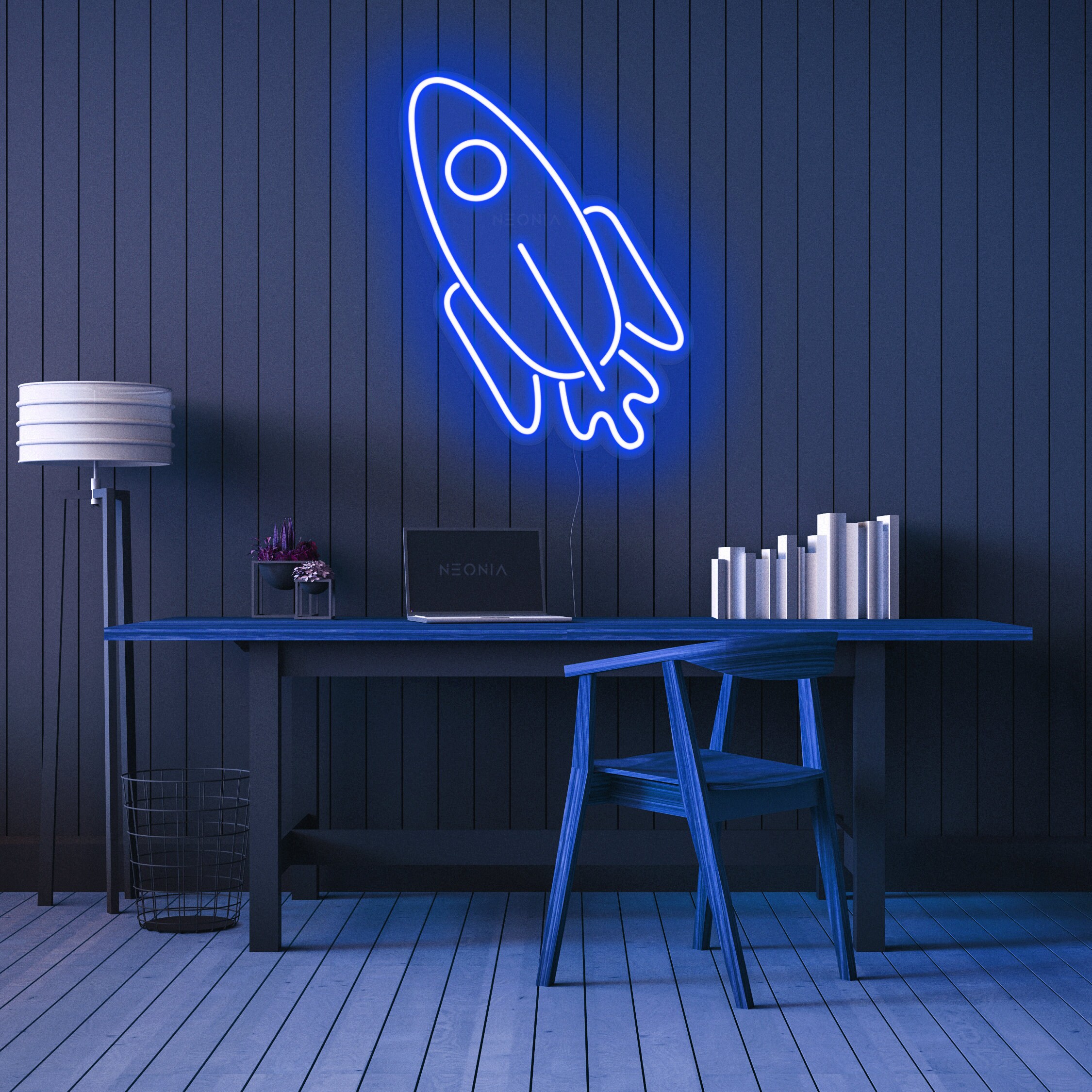 Rocket Neon Sign Bedroom Neon Sign Neon Wall Sign LED | Etsy