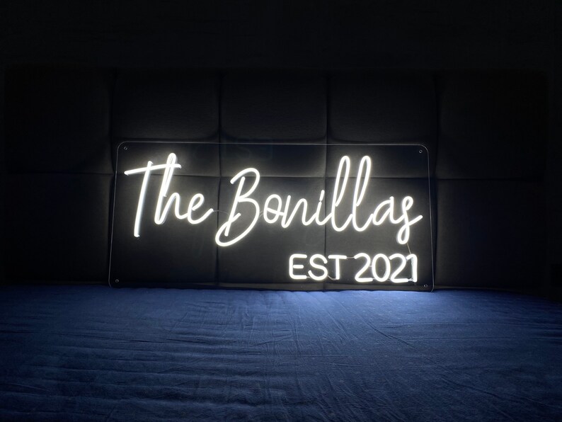 Custom Wedding Neon Sign Custom Neon Signs Wedding Sign | Etsy