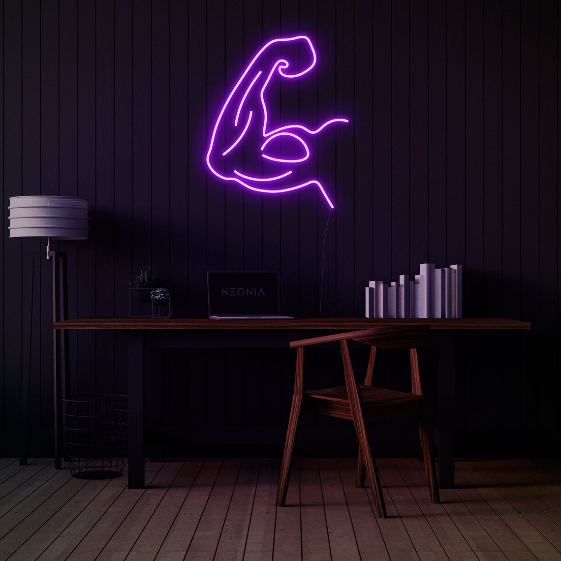 Muscle Neon Sign Muscle Neon Lights Neon Sign for Gym LED | Etsy