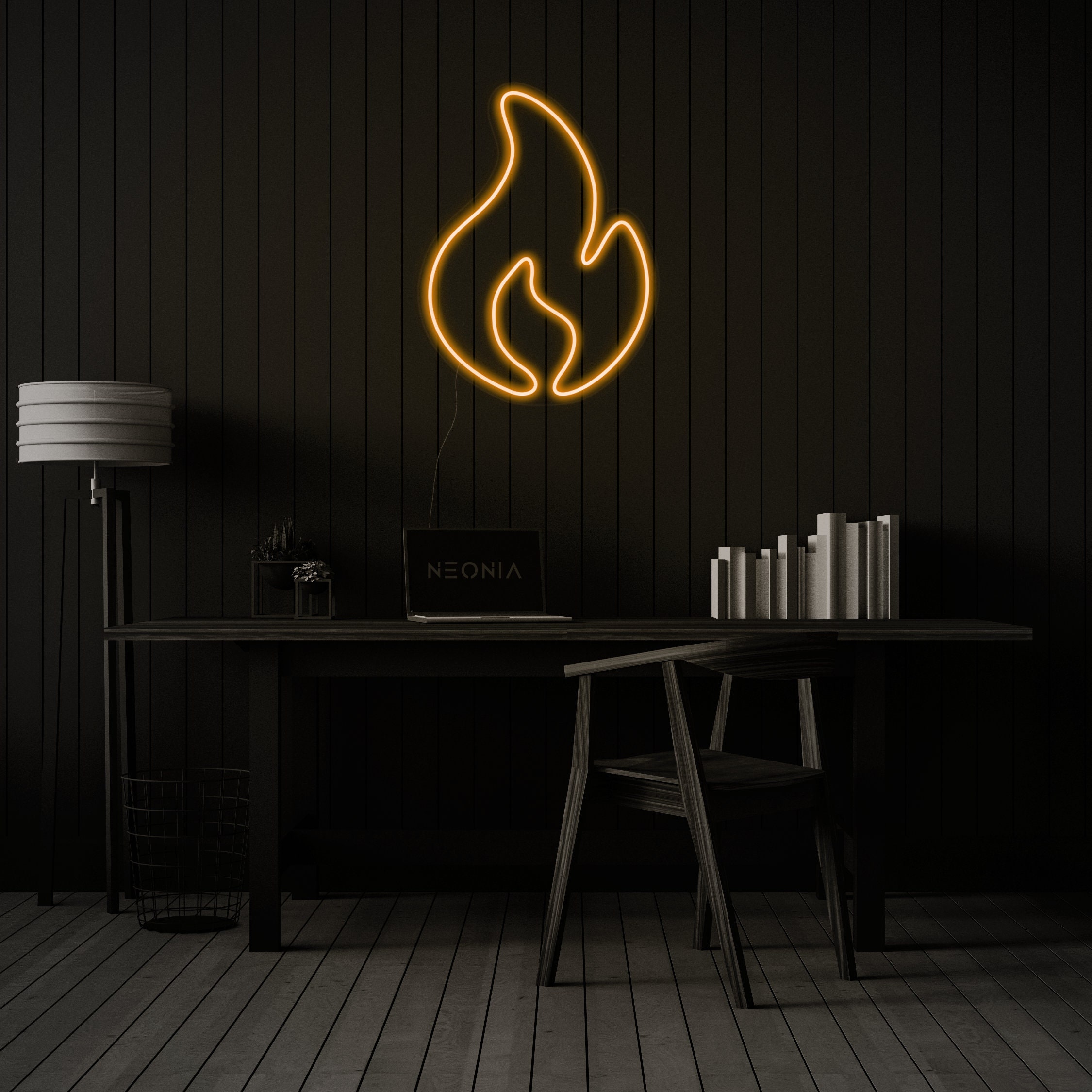 Fire Neon Sign Neon Sign Bedroom Neon Signs Neon Light | Etsy